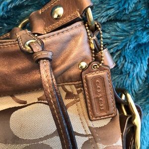 Coach | Bags | Coach Signature Zoe Shoulder Bag | Poshmark